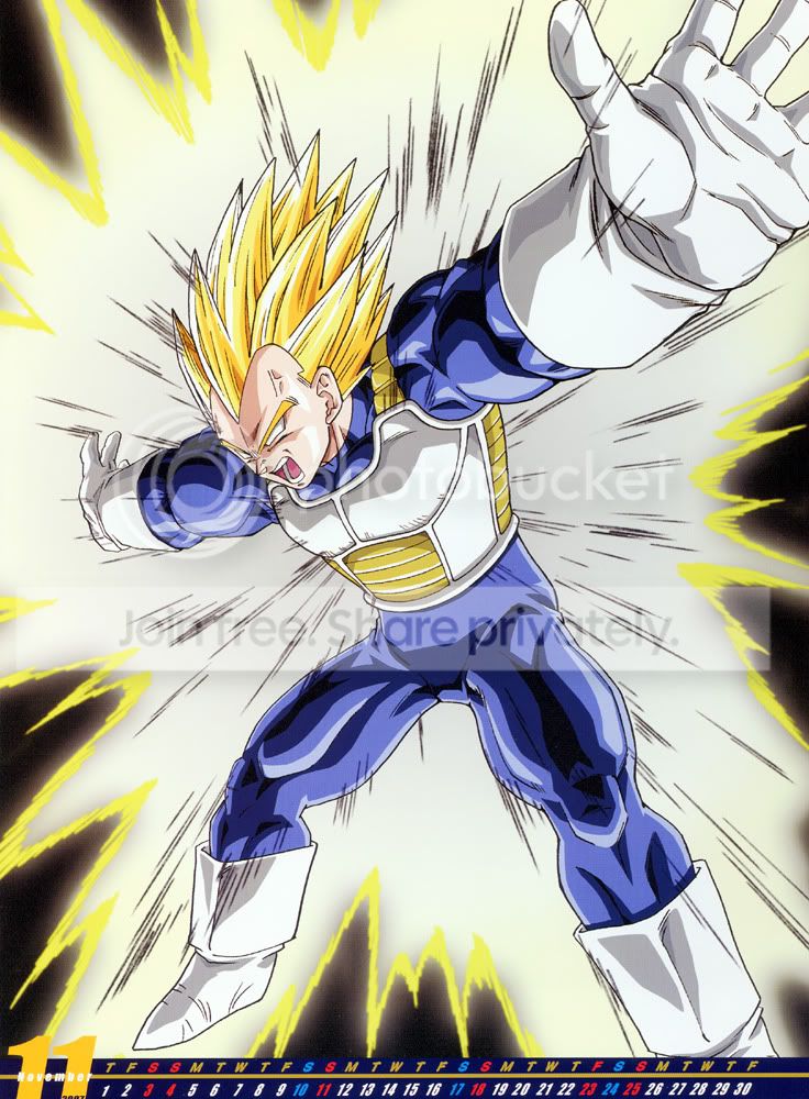 DBZ calendar • Kanzenshuu