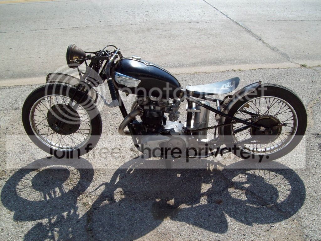 65 Triumph 650 Tiger Custom Boardtracker Project - Britbike forum
