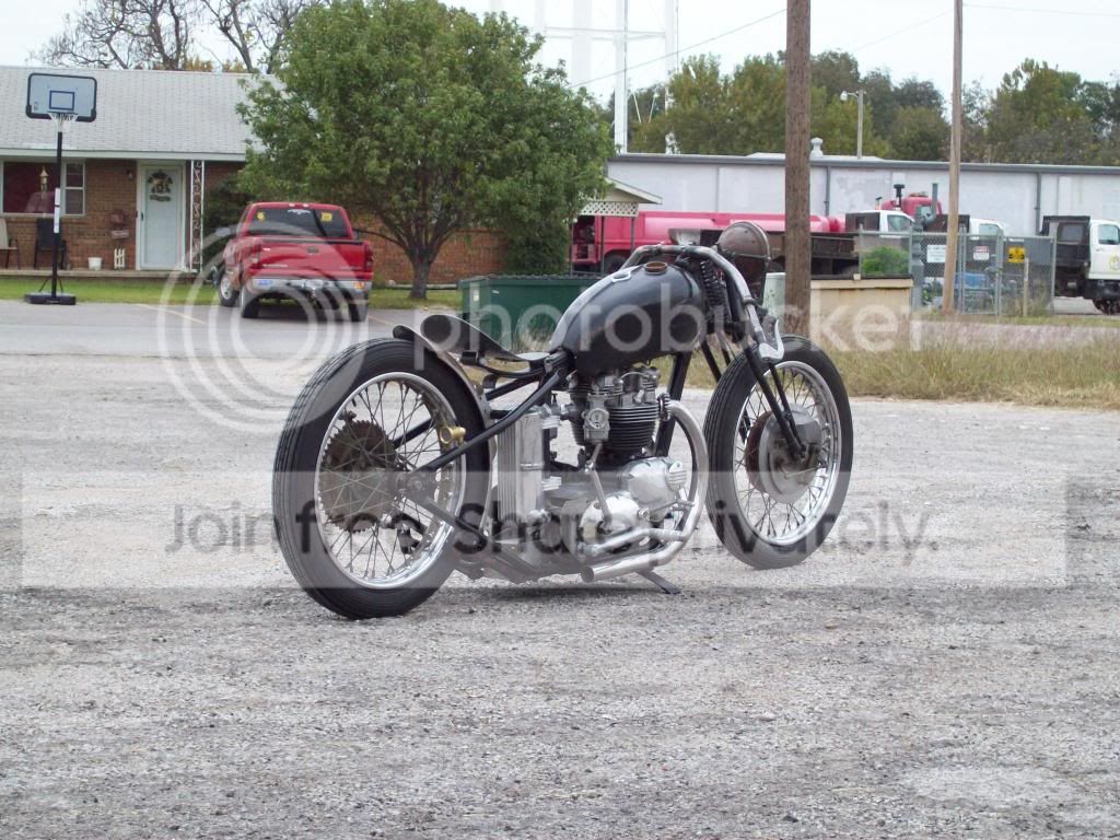 65 Triumph 650 Tiger Custom Boardtracker Project - Britbike forum
