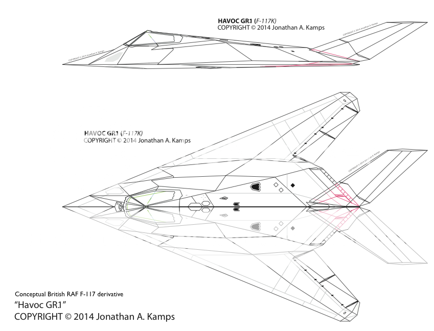 What-if F-117 Developments | Secret Projects Forum