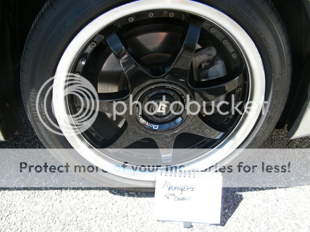 Motegi FF7's 1"' Black Racing Wheels | Page 2 | 8th Generation Honda ...