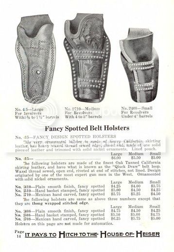 Heiser Holster Model 2710 | Colt Forum