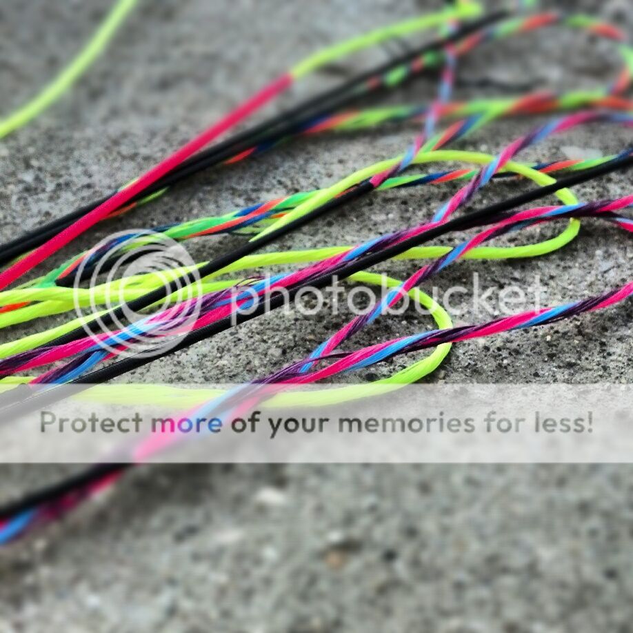 pics of your fluorescent PURPLE bow strings | Archery Talk Forum